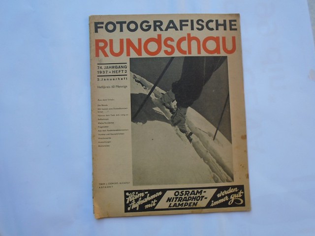 Fotografische rundschau  2/1937.