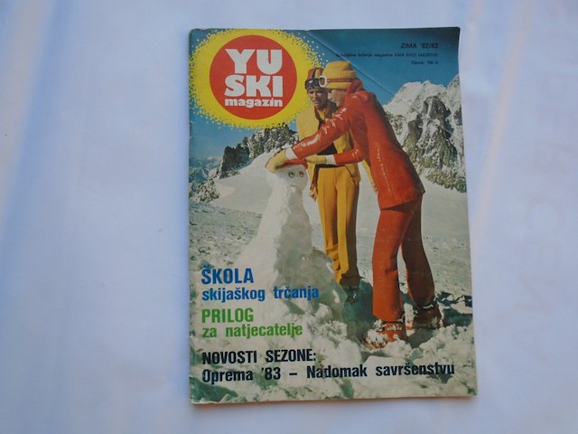 Yu ski magazin, zima 82/83. Olimpijada Sarajevo