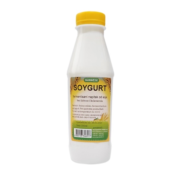 SOYGURT Jogurt od soje 500ml Macrobiotic Prom