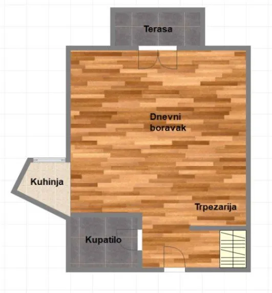 Prodaja, jednosoban stan, 29m2, Novi Sad