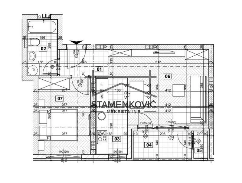 Prodaja, jednosoban stan, 45m2, Telep, Novi Sad, Novi Sad