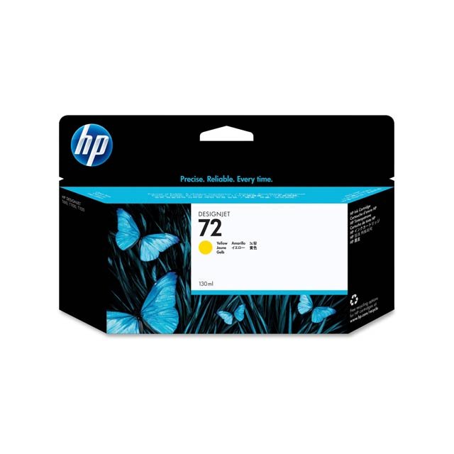 HP HP 72 130-ml Yellow Ink Cartridge | C9373A