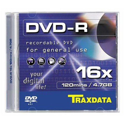 Traxdata DVD-R, 16X, Jewel Case BOX / cena na komad | 907344ATRA005