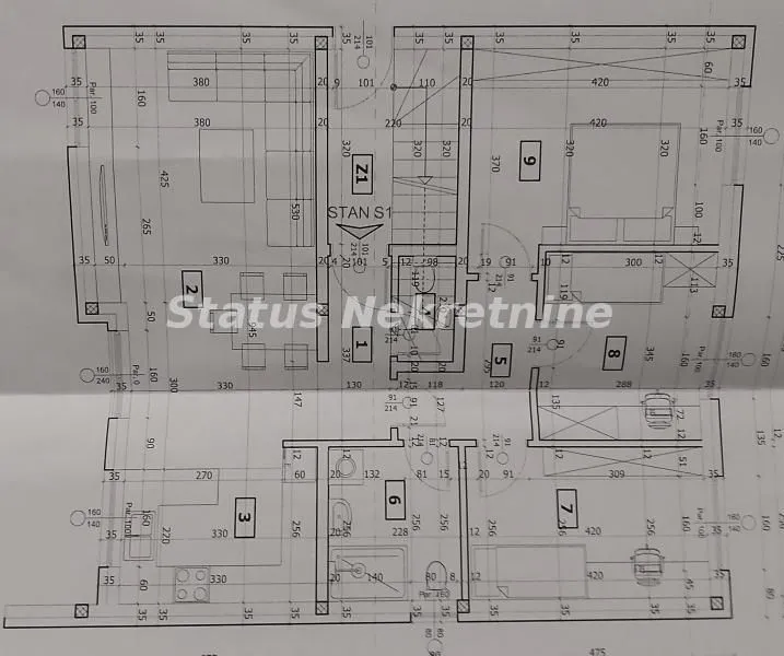 Prodaja, četvorosoban stan, 86m2, Veternik, Novi Sad, Novi Sad