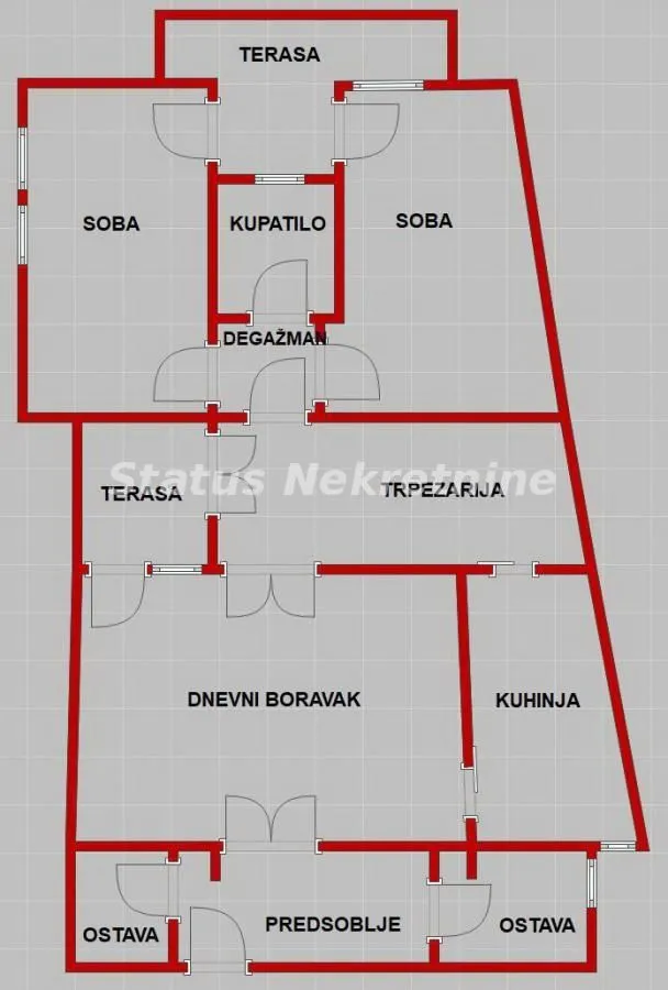 Prodaja, četvorosoban stan, 109m2, Salajka, Novi Sad, Novi Sad