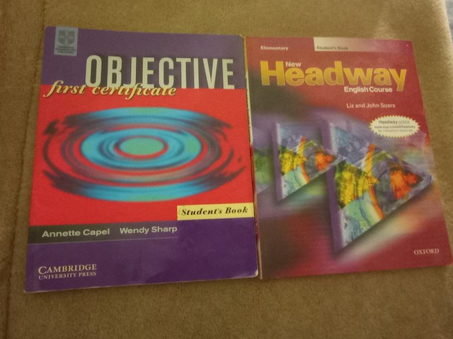 OBJECTIVE - first certificate, Headway English course