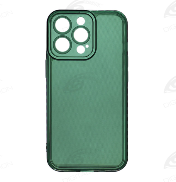 iPhone 13 Pro Clear color silikonska futrola (Green)