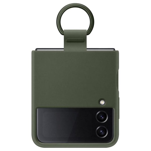 Samsung Z Flip 4 futrola sa prstenom (Green)