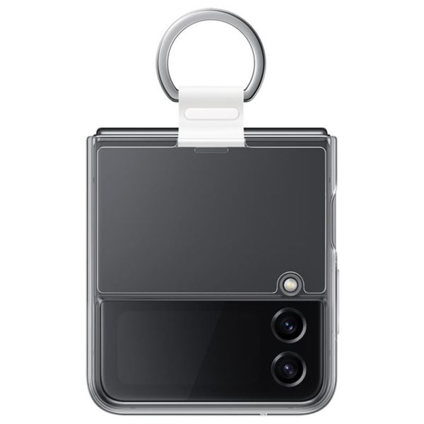 Samsung Z Flip 4 futrola sa prstenom (Transparent)
