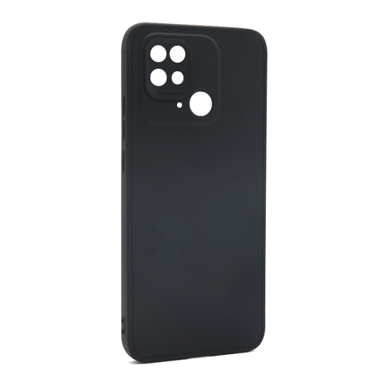 Redmi 10C 3D Soft silikonska futrola (Black)