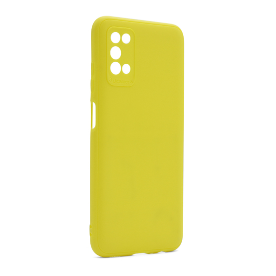 Samsung A03s Soft 3D silikonska futrola (Yellow)