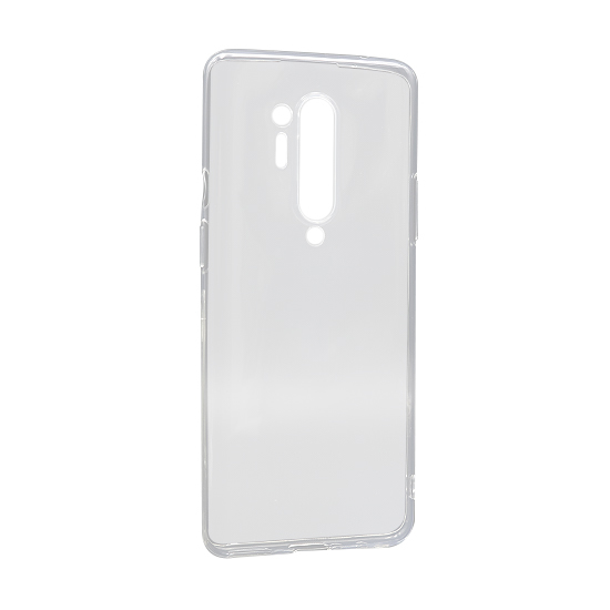 OnePlus 8 Pro silikonska futrola (Transparent)