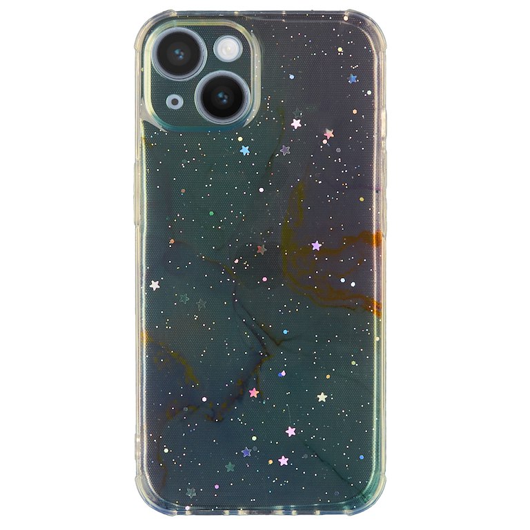 TPU SPACE for iPhone 14 (6.1") zelena