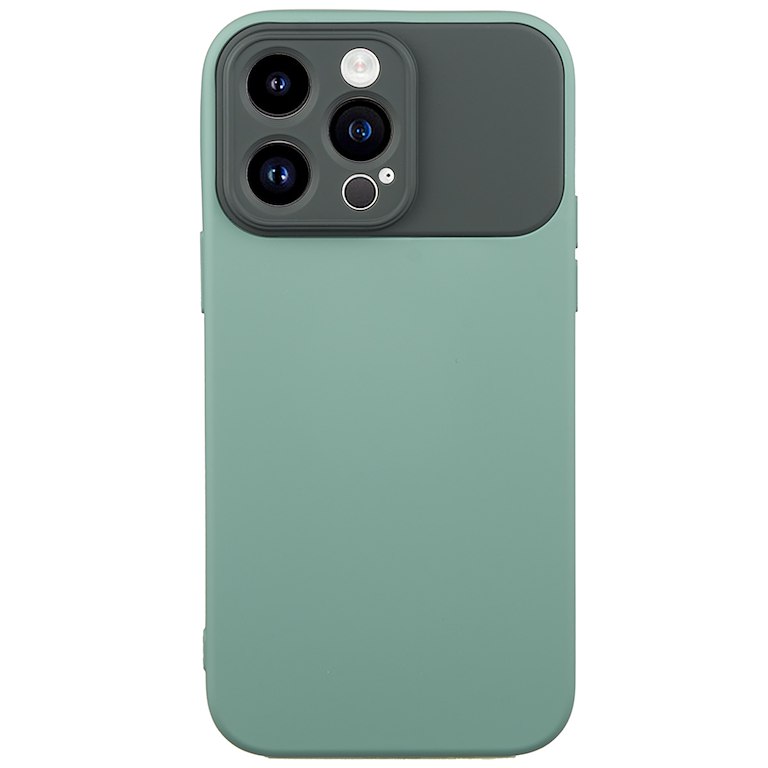 TPU MATTE DUO for iPhone 14 Pro (6.1") zeleno-crna