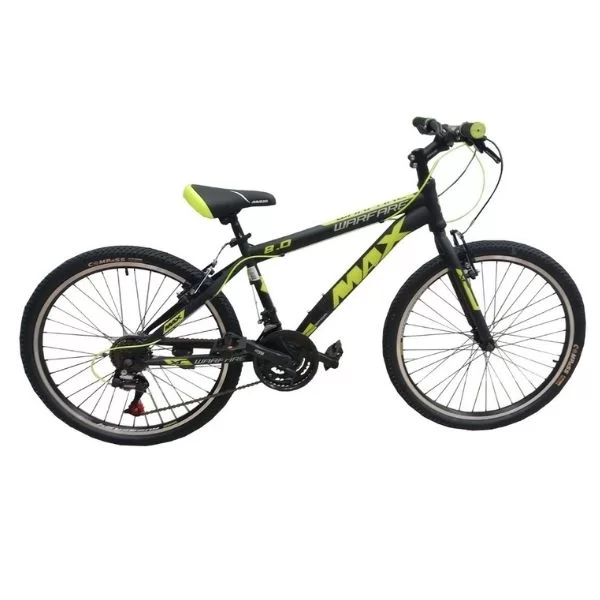 Bicikl MAX 24″ Warfare crno/zeleni
Bicikl MAX 24″ Warfare crno/zeleni
