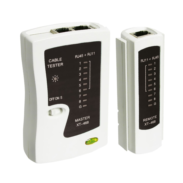 TESTER LAN RJ45-XT468