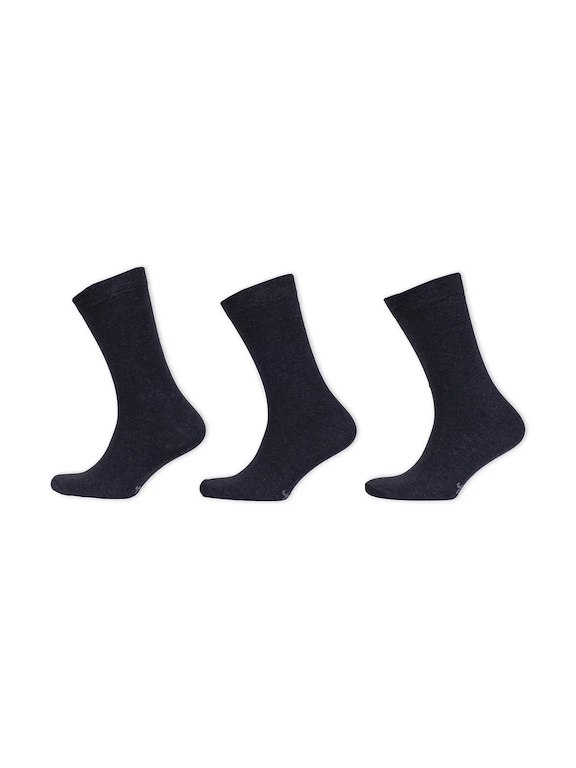 SF muške klasične čarape Klasik3/1 sive