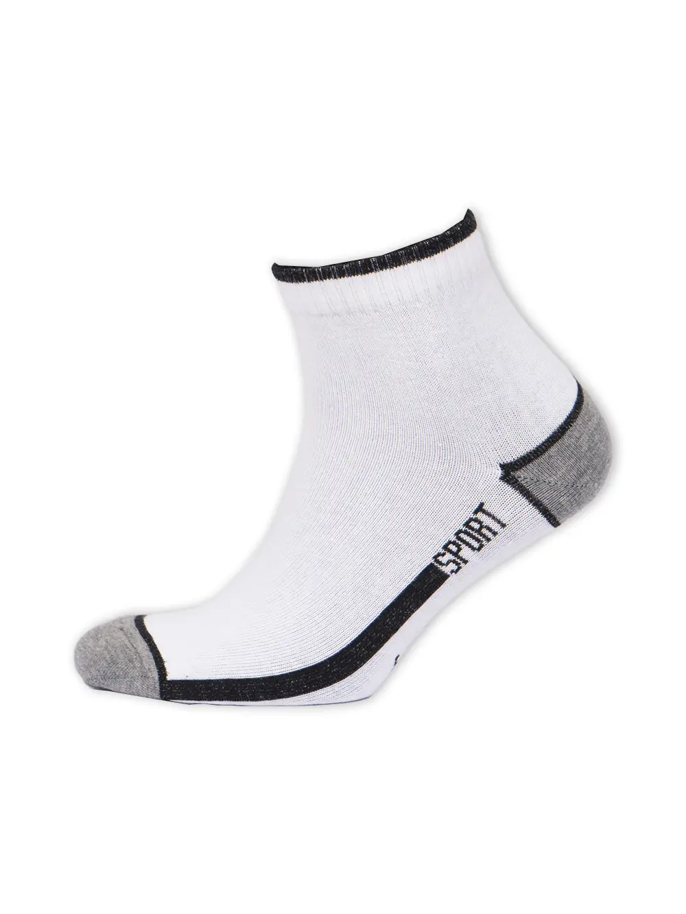 SF Muške klasične čarape Comfort Sport bele