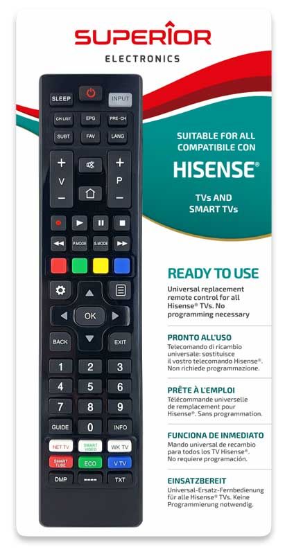 DALJINSKI HISENSE SUPTRB028