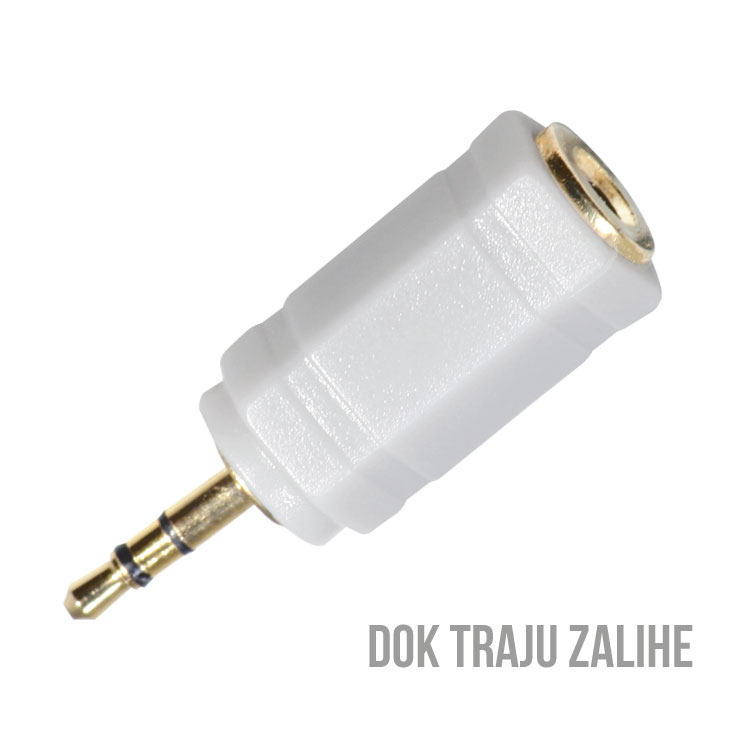 ADAPTER 2.5mm-3.5mm G M/Ž