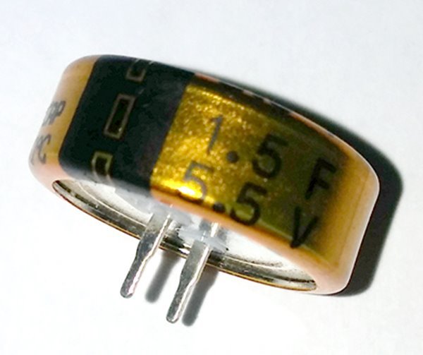 BUC 1.5F/5.5V Gold Cap