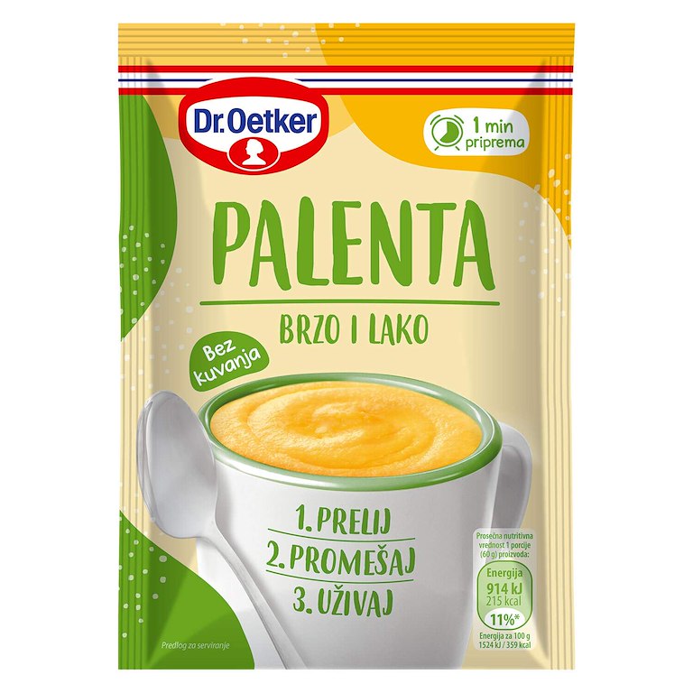 Dr.Oetker palenta instant 60g dr.oetker