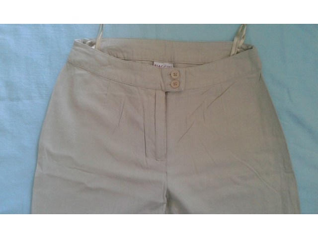 BIAGGINI lanene pantalone M odlicne