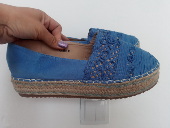 Plave espadrile