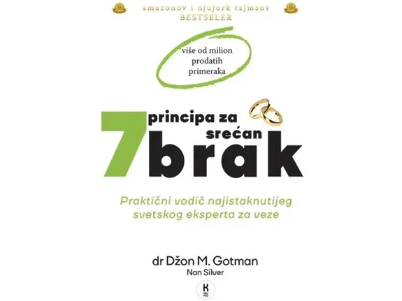 7 principa za srećan brak: praktični vodič najistaknutijeg svetskog eksperta za veze - Džon M. Gotman, Nan Silver