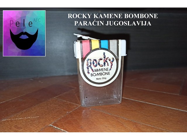 EX YU ambalaza - Rocky Kamene Bombone pakovanje