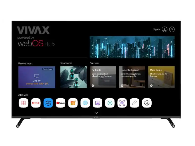 VIVAX 50S60WO UHD SMART 4K WEBOS