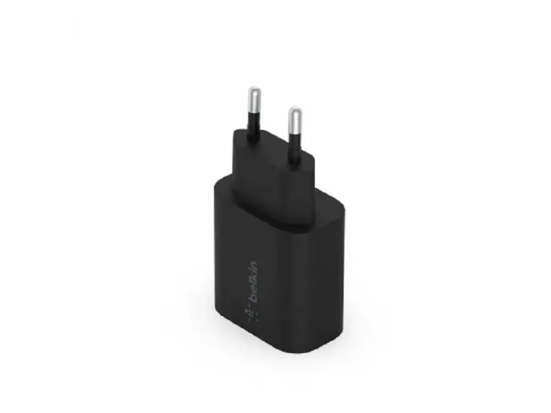 BELKIN BOOST CHARGE 25W PD PPS WALL CHARGER UNIVERSAL – BLACK