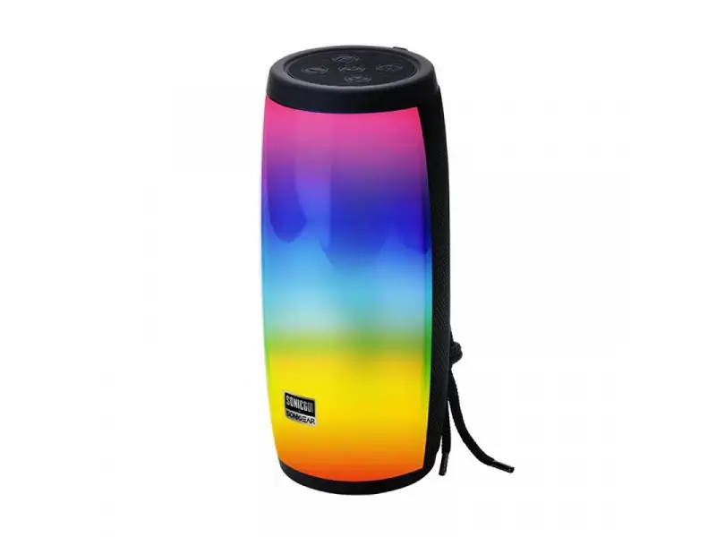 SONIC GEAR PORTABLE WIRELESS BLUETOOTH SPEAKERS 6 RGB