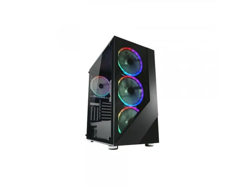 LC POWER MIDI TOWER GAMING 803B-ON SHADED X 2XUSB3.0/1X USB2.0 4XARGB FAN 140MM