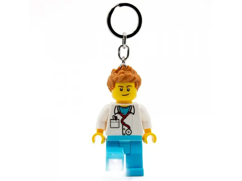 LEGO ICONIC PRIVEZAK ZA KLJUČEVE SA SVETLOM: DOKTOR