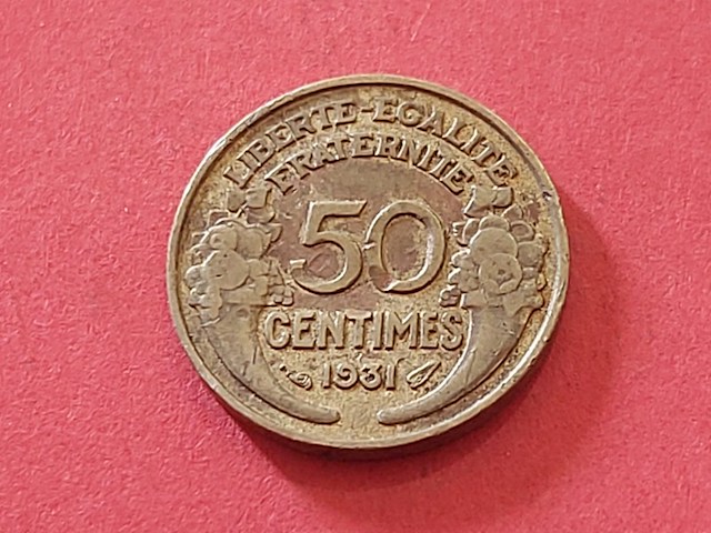 Francuska  - 50 centimes 1931 god