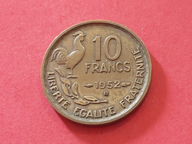 Francuska  - 10 francs 1952 god