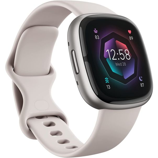 FITBIT Pametni sat Sense 2, bela