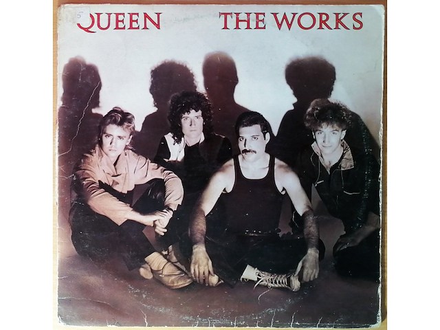 LP QUEEN - The Works (1984) VG/G+