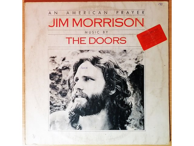 LP DOORS - An American Prayer (1982) VG-/G+