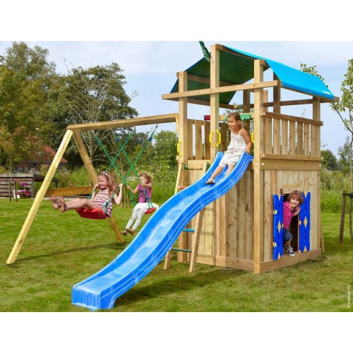 Fort + 2 Swing Modul + Playhouse Modul 145