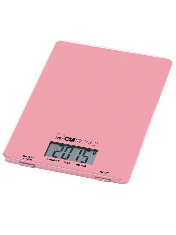 Kuhinjska vaga Clatronic – KW3626 PINK 5kg, LCD display