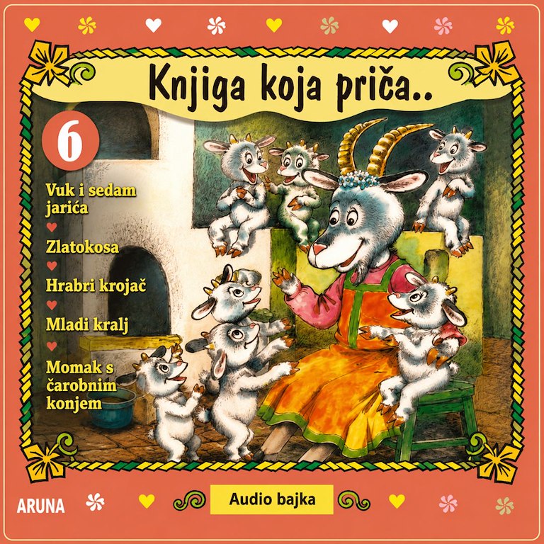 Vuk i sedam jarića i druge bajke (audio knjiga mp3)
