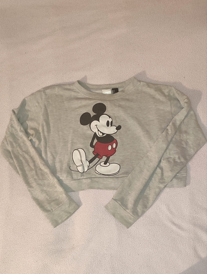 Disney duks crop top