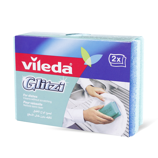 Vileda Sundjer GLITZI TEFLON 2/1 6700004