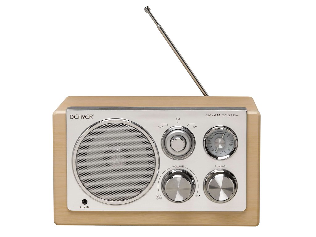 Denver AM / FM radio TR-61 Light Wood