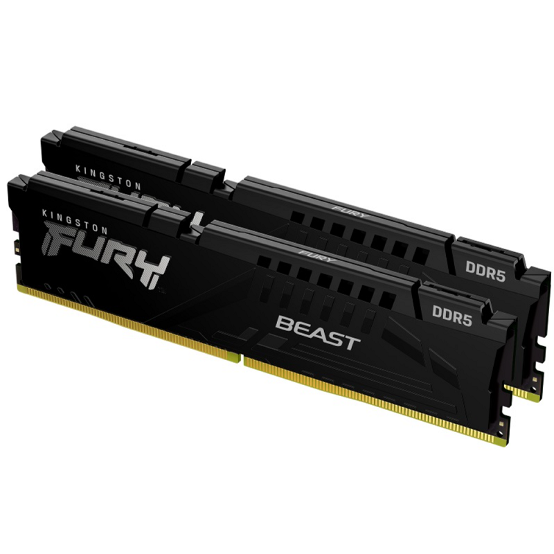 DIMM DDR5 64GB (2x32GB kit) 5600MT/s KF556C40BBK2-64 Fury Beast black