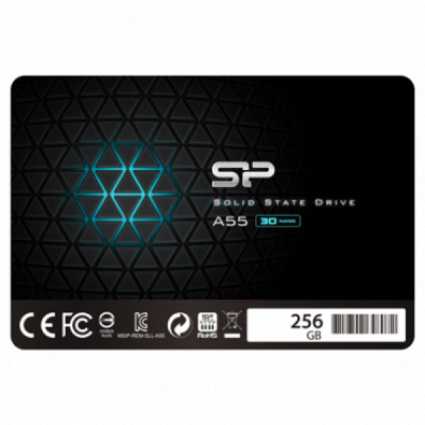 SSD 2.5“ SATA Silicon Power A55 256GB, SP256GBSS3A55S25