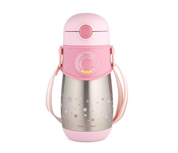 Canpol Baby thermal šolja 300 ml sa slamčicom 74/054 – pink