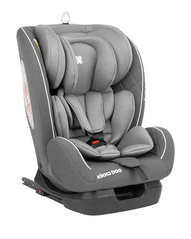 Kikka Boo autosedište 0-1-2-3 (0-36 kg) RHINO ISOFIX grey